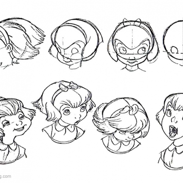 All Dogs go to Heaven Coloring Pages Anne Marie Body Construction ...