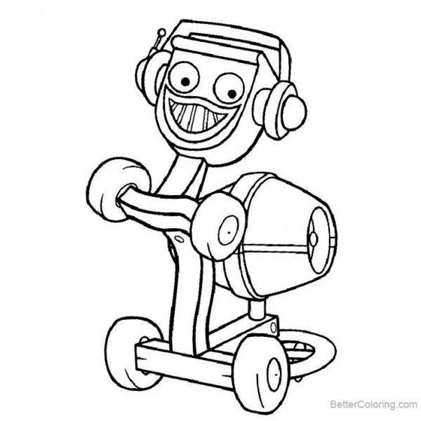 Bob The Builder Muck Coloring Pages Coloring Pages