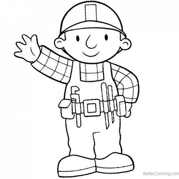 Bob The Builder Muck Coloring Pages Coloring Pages