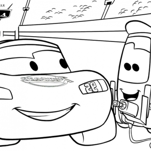 Cars 3 Pixar Coloring Pages Cruz Ramirez - Free Printable Coloring Pages