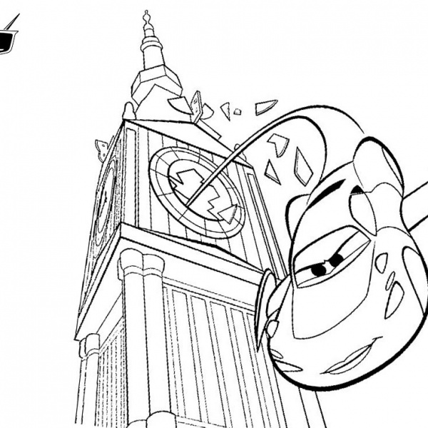 Cars 3 Pixar Coloring Pages Sarge - Free Printable Coloring Pages