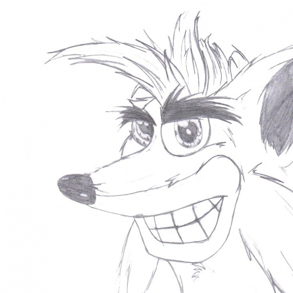 Coloring Pages of Crash Bandicoot Character Coco - Free Printable ...