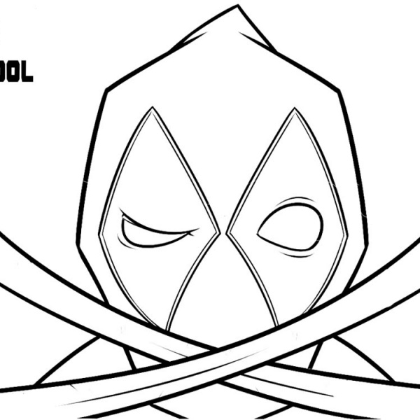 Deadpool Coloring Pages - Free Printable Coloring Pages