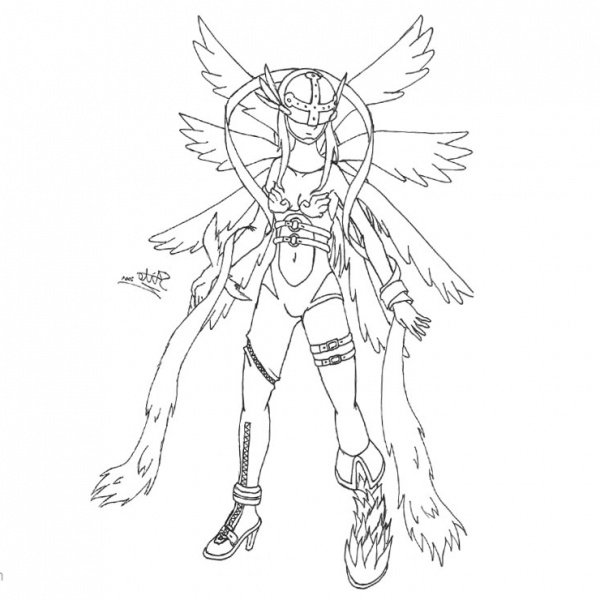 Digimon Coloring Pages - Free Printable Coloring Pages