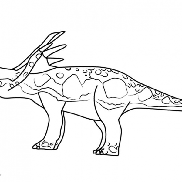 Dinosaur Train Coloring Pages Stephie Styracosaurus - Free Printable ...