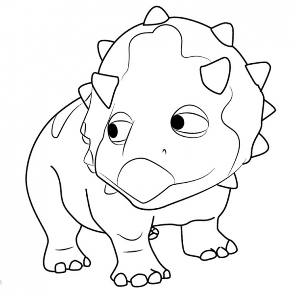 Kentrosaurus Coloring Page Coloring Pages