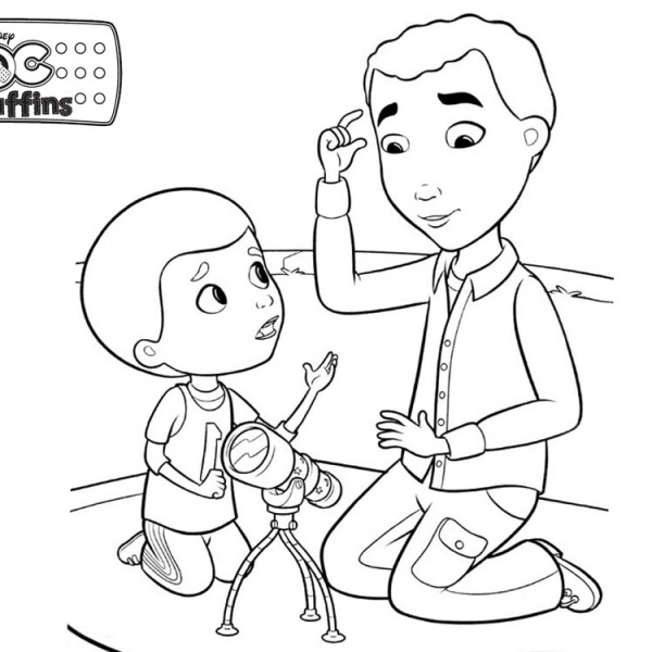 Stuffy from Doc McStuffins Coloring Pages - Free Printable Coloring Pages