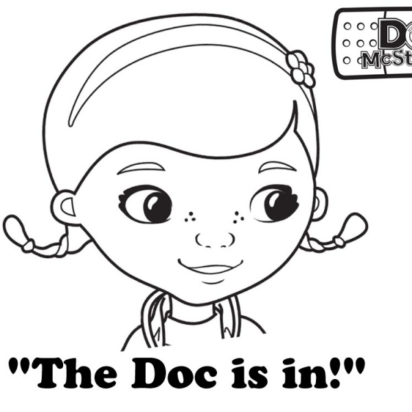 Hallie from Doc McStuffins Coloring Pages - Free Printable Coloring Pages