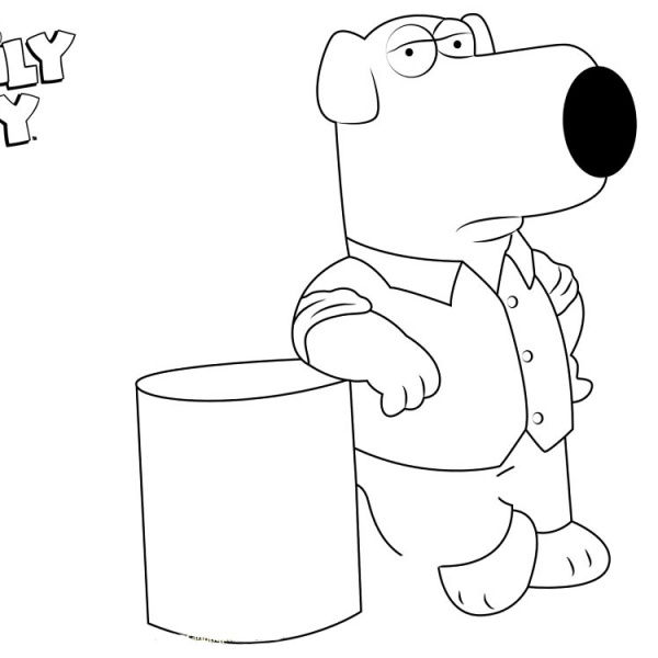Family Guy Coloring Pages - Free Printable Coloring Pages