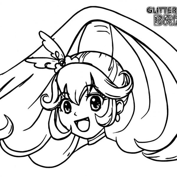 Glitter Force Coloring Pages - Free Printable Coloring Pages