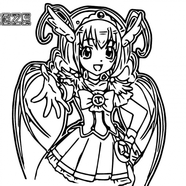 Glitter Force Coloring Pages Five Girls - Free Printable Coloring Pages