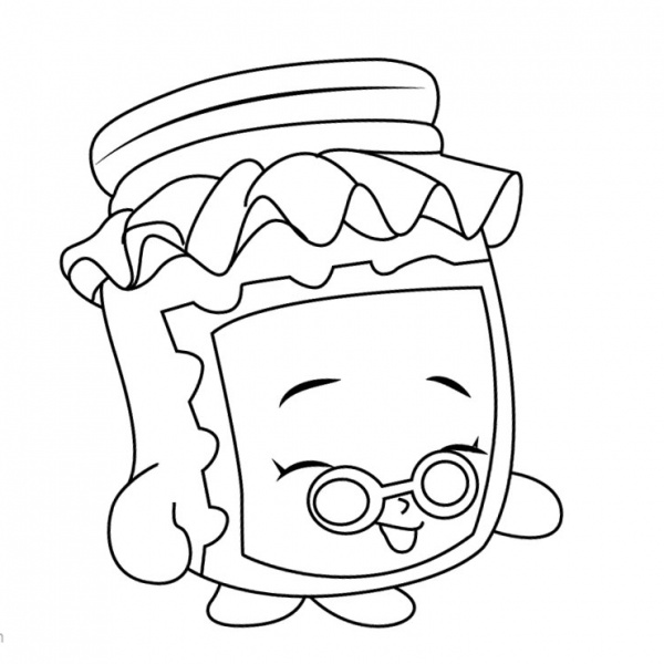 Shopkins Coloring Pages Dum Mee Mee - Free Printable Coloring Pages