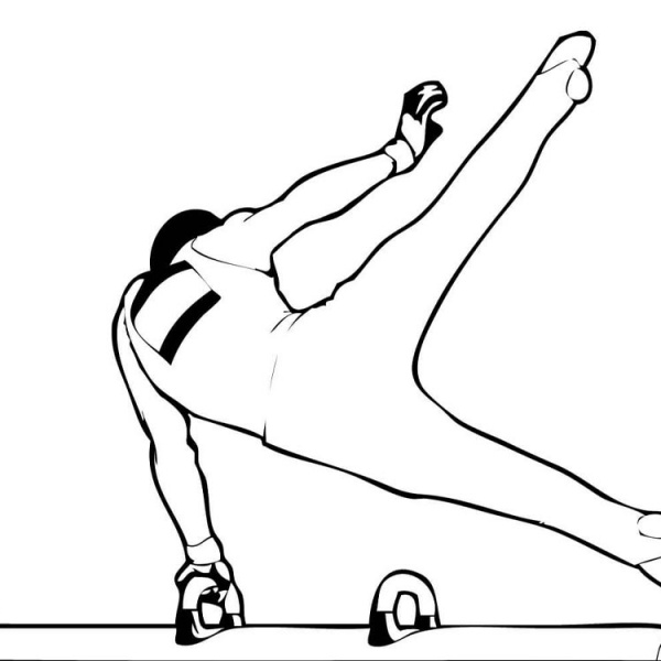 Gymnastics Coloring Pages Vault - Free Printable Coloring Pages
