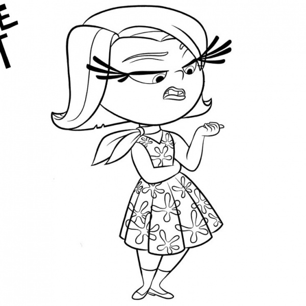 Inside Out Coloring Pages - Free Printable Coloring Pages