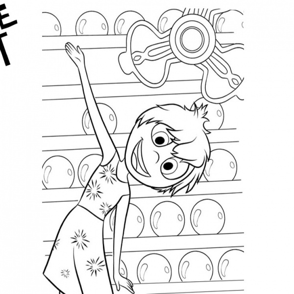 Inside Out Coloring Pages - Free Printable Coloring Pages