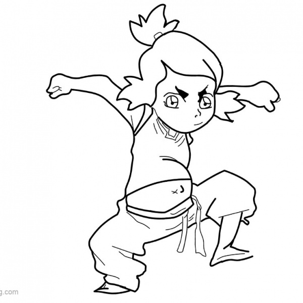 The Legend of Korra Coloring Pages by EKelrick - Free Printable ...