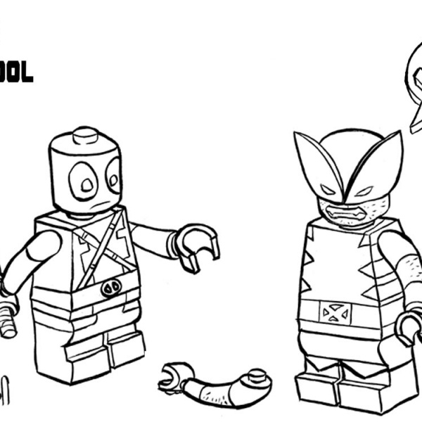 Deadpool Coloring Pages - Free Printable Coloring Pages