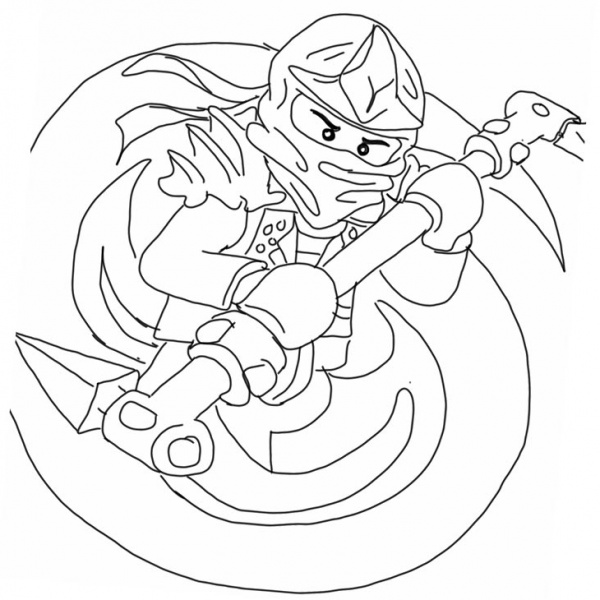 Characters from Lego Ninjago Coloring Pages - Free Printable Coloring Pages