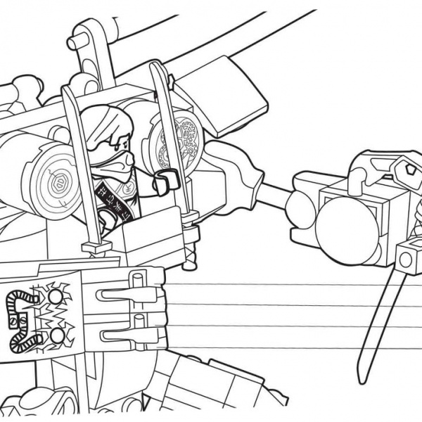 Lego Ninjago Coloring Pages Master Wu - Free Printable Coloring Pages
