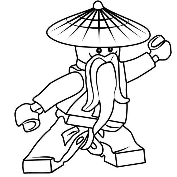 Evil Green Lego Ninjago Coloring Pages - Free Printable Coloring Pages