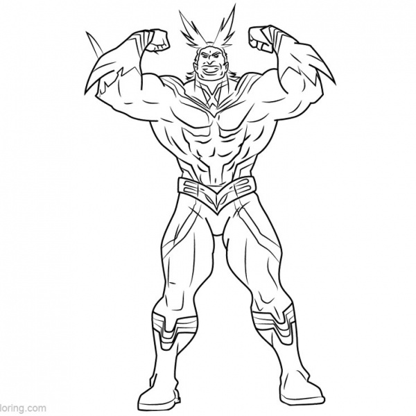 My Hero Academia Coloring Pages - Free Printable Coloring Pages