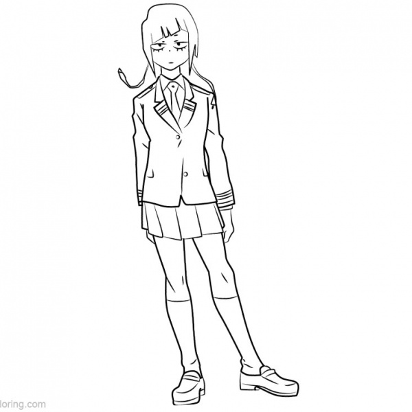 My Hero Academia Coloring Pages Eijirou Kirishima - Free Printable ...