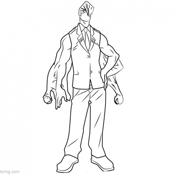 My Hero Academia Coloring Pages Denki Kaminari - Free Printable ...