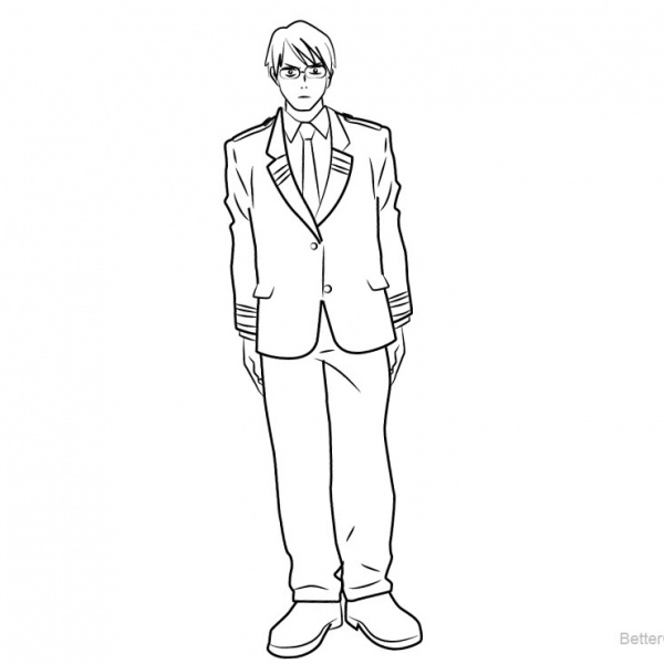 My Hero Academia Coloring Pages - Free Printable Coloring Pages