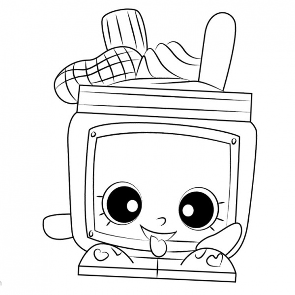 Shopkins Coloring Pages Rolla Tape - Free Printable Coloring Pages