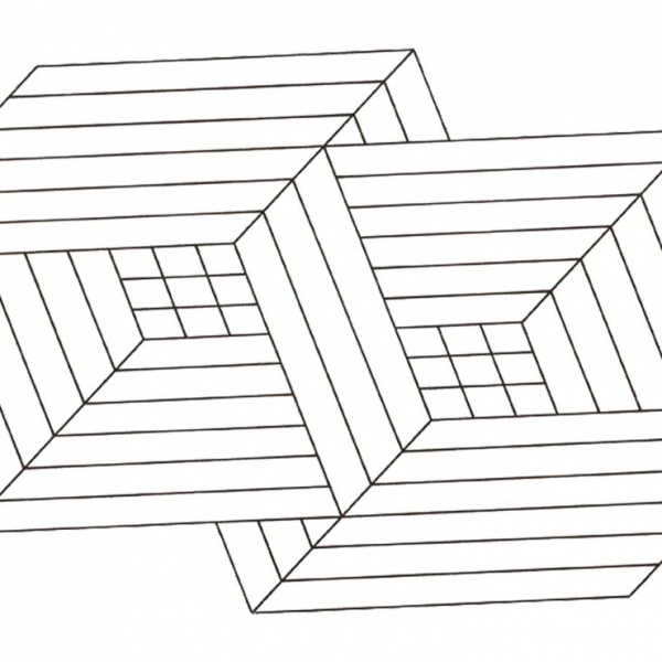 Optical Illusion Coloring Pages Op Artwork - Free Printable Coloring Pages