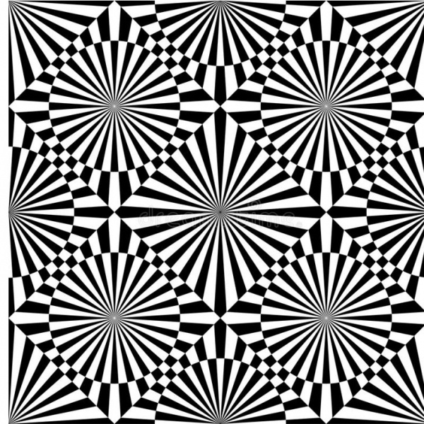 Optical Illusion Coloring Pages Op Artwork - Free Printable Coloring Pages