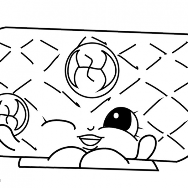 Brenda Blenda from Shopkins Coloring Pages - Free Printable Coloring Pages