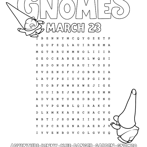 Coloring Pages of Sherlock Gnomes Juliet - Free Printable Coloring Pages