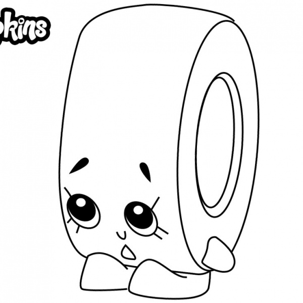 Lammy Lamington from Shopkins Coloring Pages - Free Printable Coloring ...