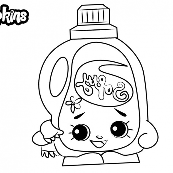 Asbury Raspberry from Shopkins Coloring Pages - Free Printable Coloring ...