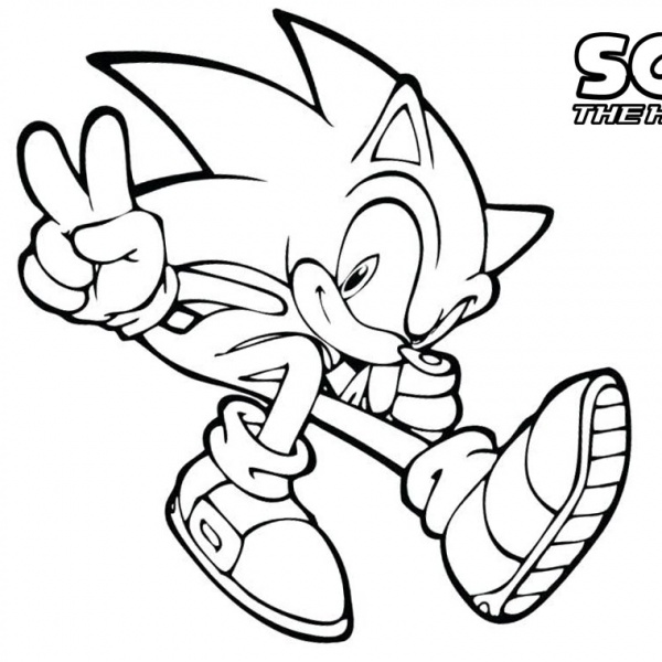 Sonic The Hedgehog Coloring Pages - Free Printable Coloring Pages