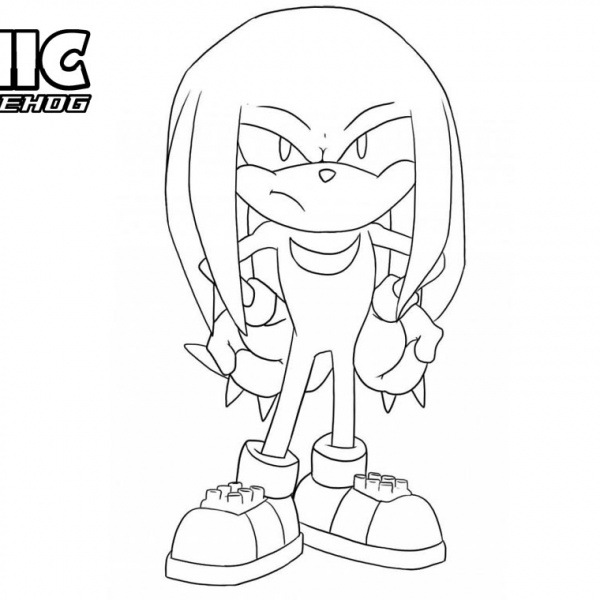 Sonic The Hedgehog Coloring Pages Driving the Car - Free Printable ...