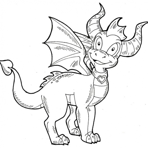 Spyro Coloring Pages Fan Art by loveayume - Free Printable Coloring Pages