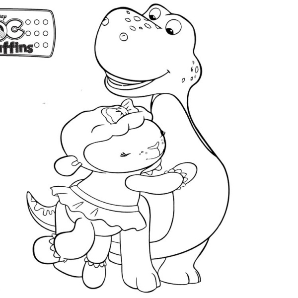 Stuffy from Doc McStuffins Coloring Pages - Free Printable Coloring Pages