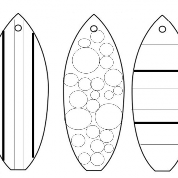 Surfboard Coloring Pages - Free Printable Coloring Pages