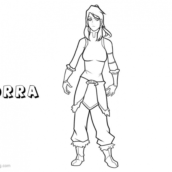The Legend of Korra Coloring Pages by EKelrick - Free Printable ...