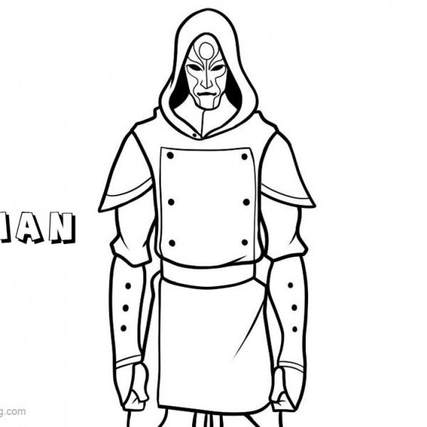 The Legend of Korra Coloring Pages Korra Drawing by ASiriusObsession ...