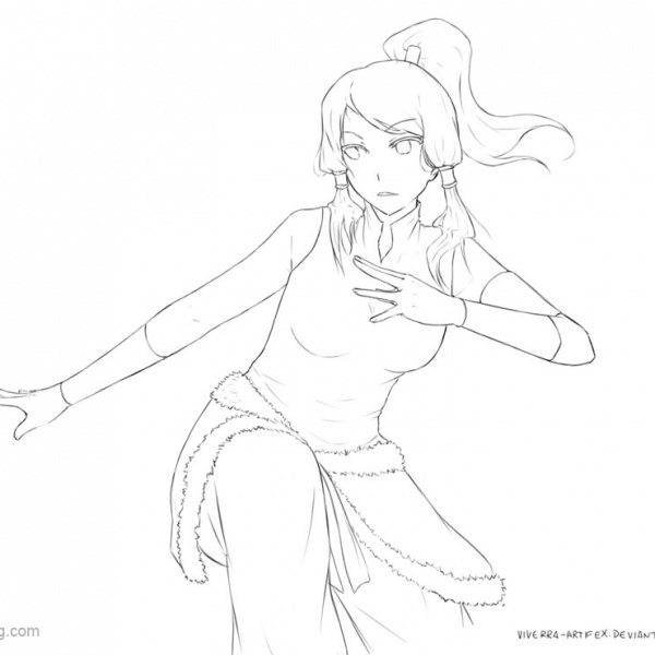 The Legend of Korra Coloring Pages - Free Printable Coloring Pages