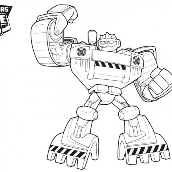 Transformers Rescue Bots Coloring Pages Color by Number - Free ...