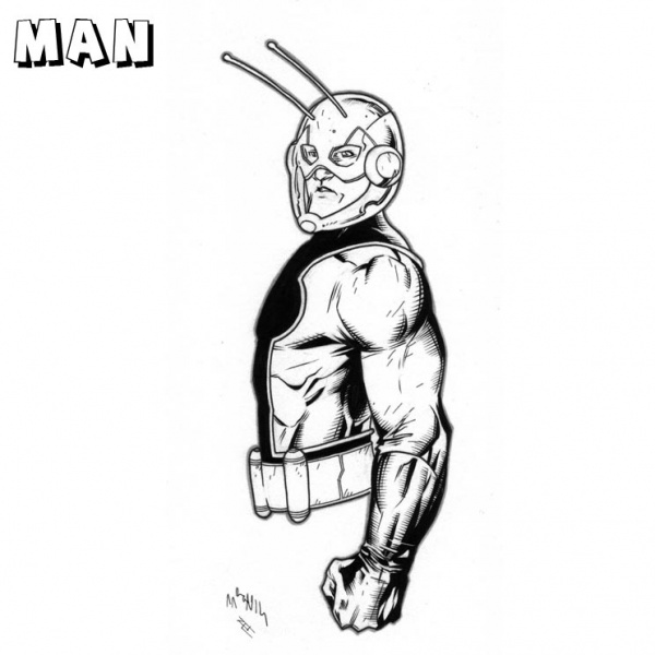 Ant Man Coloring Pages - Free Printable Coloring Pages