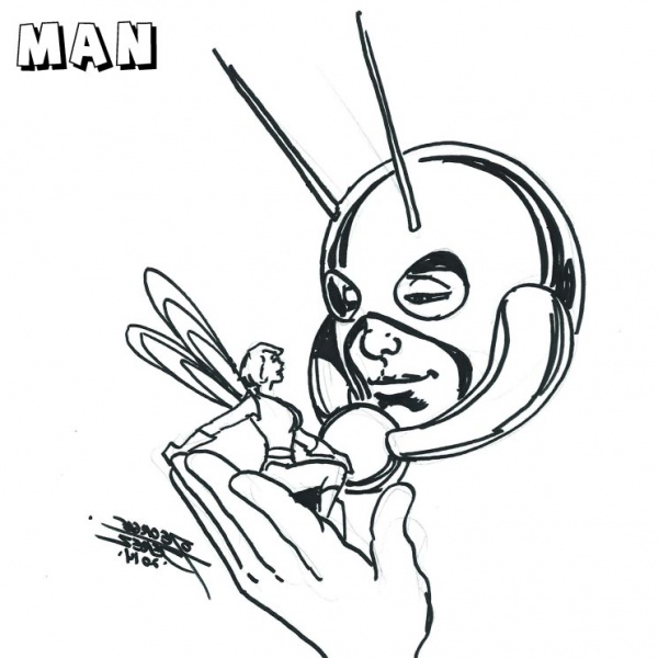 Ant Man Coloring Pages - Free Printable Coloring Pages