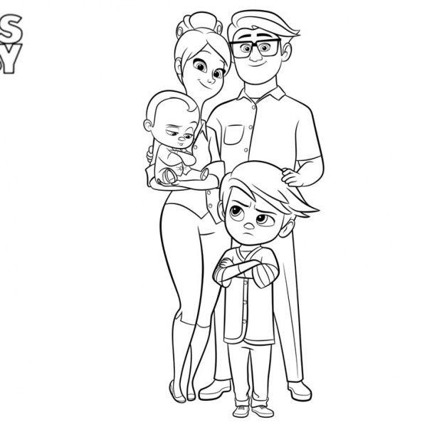 Boss Baby Coloring Pages Connect the Dots Activity Worksheet - Free ...