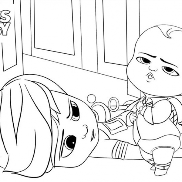 Boss Baby Coloring Pages Connect the Dots Activity Worksheet - Free ...