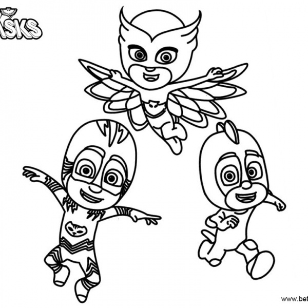 Catboy Coloring Pages Lineart - Free Printable Coloring Pages