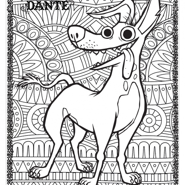 Disney Coco Coloring Pages Miguel and Skeleton Family - Free Printable ...